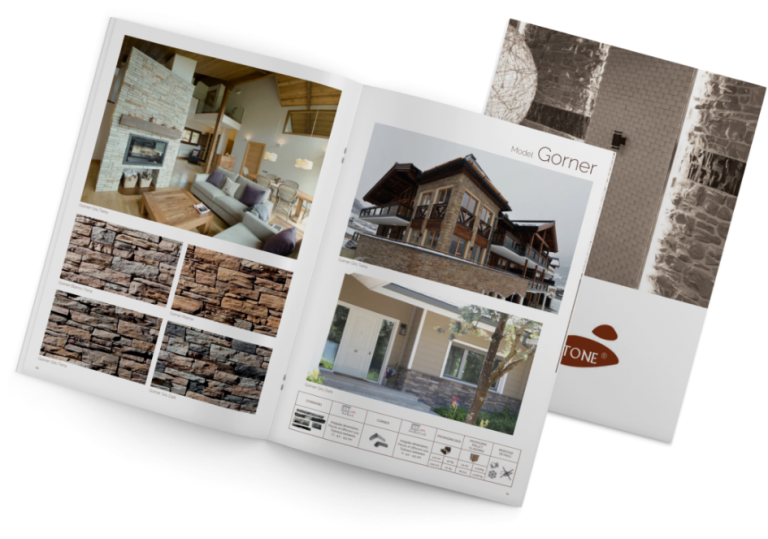Catalogue of decorative stone products from Thermostone®